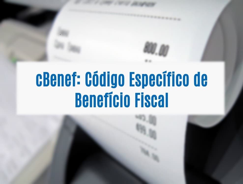 PREENCHIMENTO DO CÓDIGO CBENEF - Revoe Contabilidade de Resultado